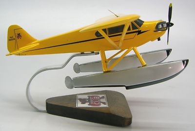 J-3 Piper Cub Float J3 Airplane Wood Model Replica Big Free Shipping | eBay