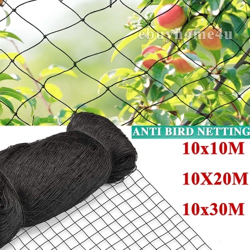 10/20/30m Bird Netting Anti Net Pest Commercial Plants Veg Fruits Tree ...