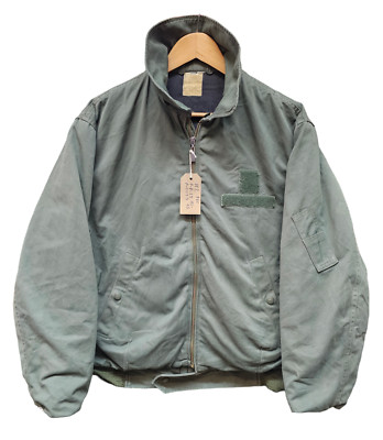 Genuine 1980s French Air Force Issue Flight Combat Pilots Jacket Size ...