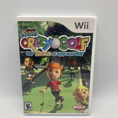 Wii Kidz Sports: Crazy Golf (Nintendo Wii, 2008) Mini Golf - CIB ...