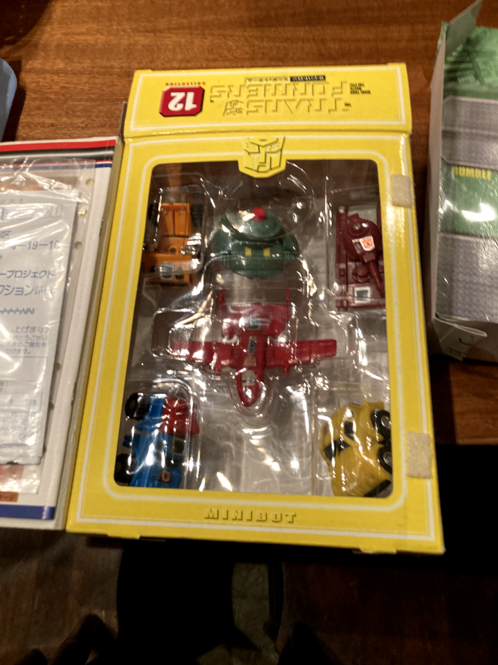 Minibots #12 Collection TFC Transformers Reissue 2002 Takara-Includes ...