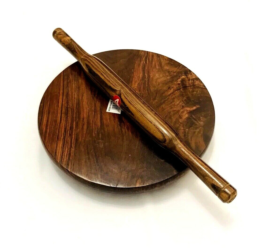 NEW Wooden Roti maker,Sesam Wood,Chakla,Wooden Chakla,Chapati maker ...