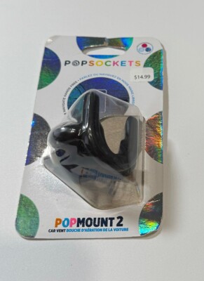 Popsockets PopMount 2 car vent Popsocket Mount Black - NEW | eBay