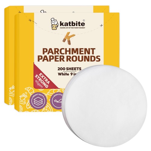 9 Inch 400Pcs Parchment Paper Rounds round Parchment Paper for Cake ...