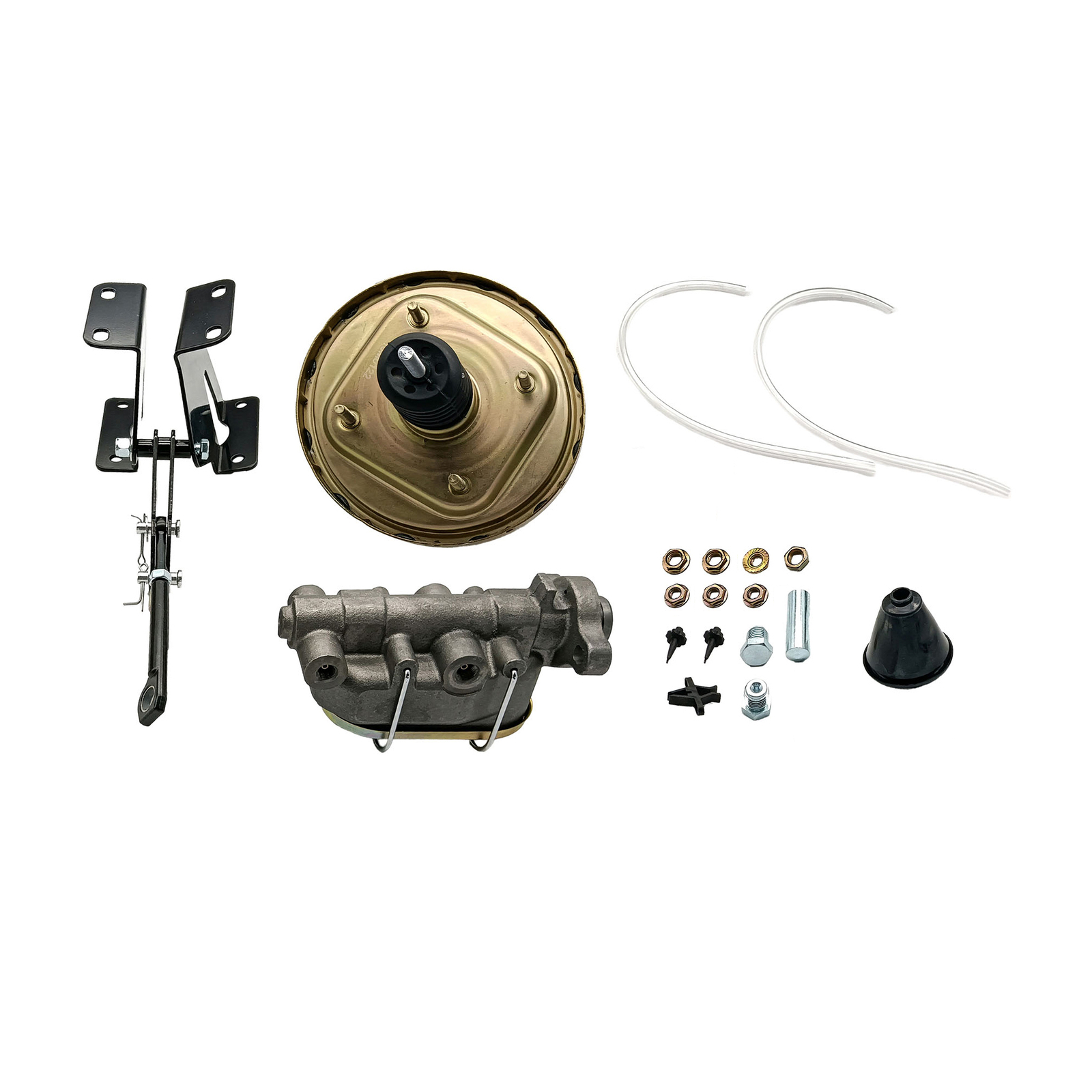 8" Dual Power Brake Booster Conversion Kit Disc Drum For Jeep CJ7 & CJ5 ...