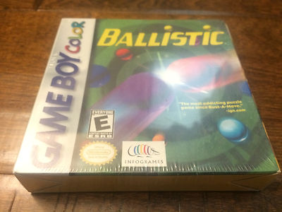 Ballistic - NEW (Nintendo Game Boy Color NIB ) Factory Sealed GBC ...