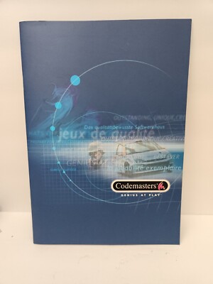 Codemasters Genius At Play E3 2003 Press Kit | eBay