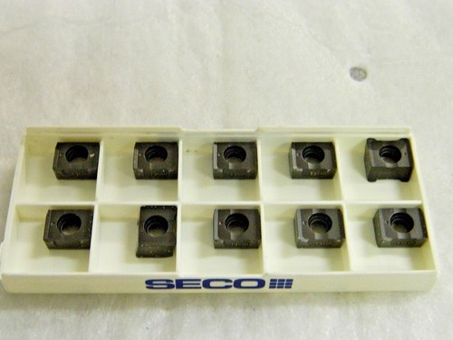 Seco Carbide Milling Inserts 10Pk LNKT060508 M06 Grade T350M 1000101 | eBay