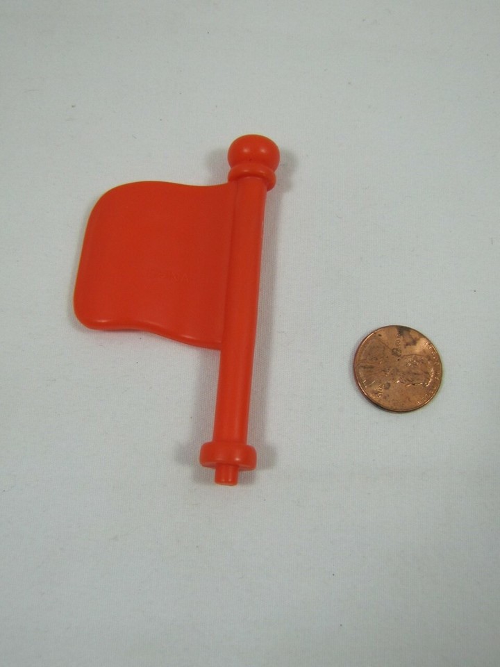 New Fisher Price Little People REPLACEMENT ORANGE FLAG Replacement ...