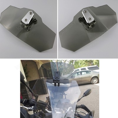 Adjustable Windshield Extension Spoiler Deflector Fit For BMW R1200RS ...