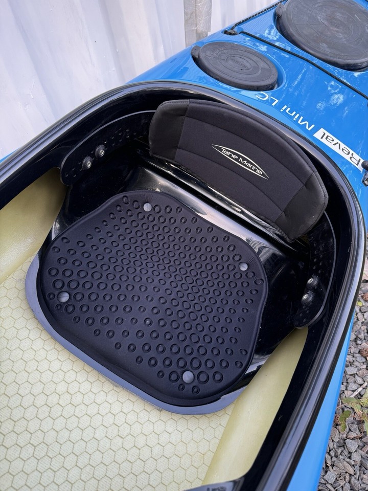 16’1" Zegul REVAL MINI LC A-Core 100% FIBERGLASS SEA KAYAK - BLUE | NEW ...