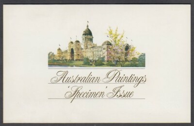 AUSTRALIA 1984 AUSIPEX '84 PAINTINGS SPECIMEN FOLDER (ID:133/D46522) | eBay