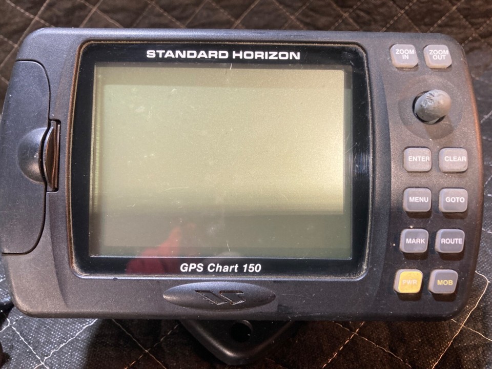 Standard Horizon CP150 GPS Chart 150 Plotter Sounder Tested Works Great ...
