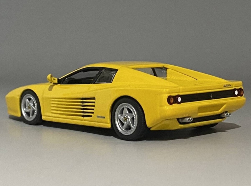 Minichamps 1/43 Ferrari Testarossa 512 M Giallo Designed By Pininfarina ...
