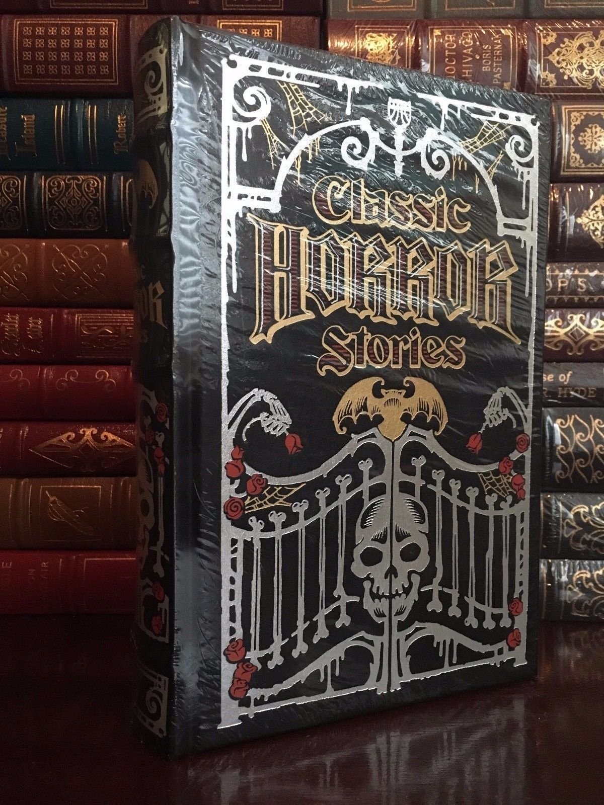 Classic Horror Stories Leather Bound Collectible Lovecraft Poe Stoker ...