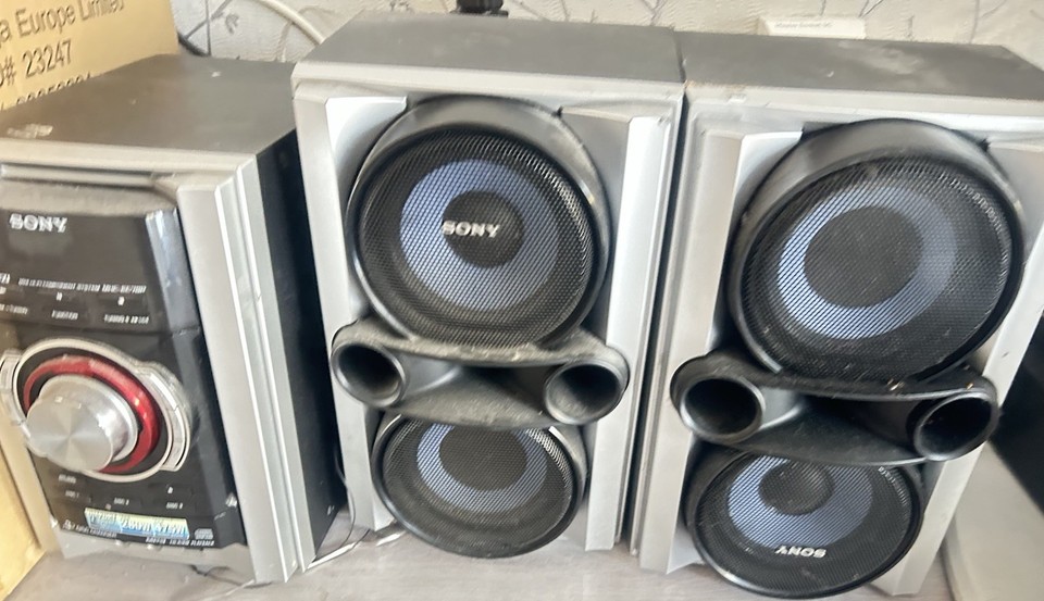 Sony Genezi Mini Hi-Fi Component System HCD-EC78P TESTED AND WORKING ...