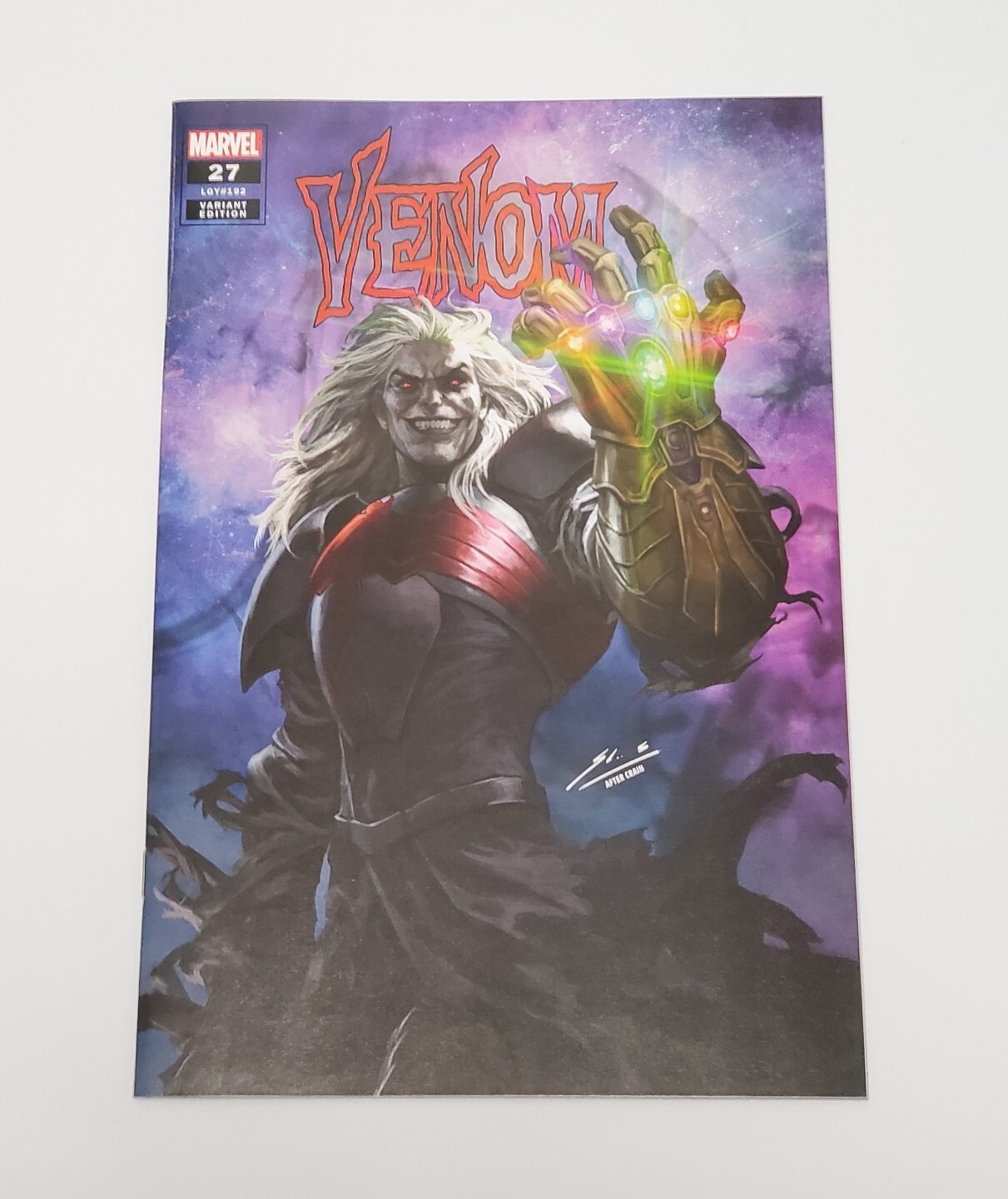 VENOM 27 SKAN TRADE VARIANT 1st KNULL CLAYTON CRAIN INFINITY GAUNTLET ...