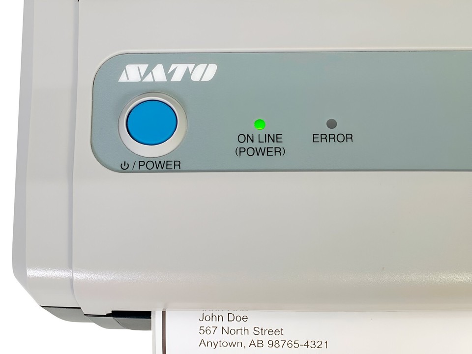 SATO CG412DT Direct Thermal 4x6 Network Label Printer - similar to ...