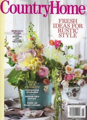 Country Home Magazine-BRAND NEW | eBay