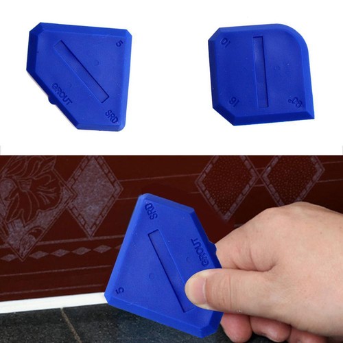 2Pcs Caulking Tool Grout Scraper Glue Shovel for Kitchen Bathroom Floor ...