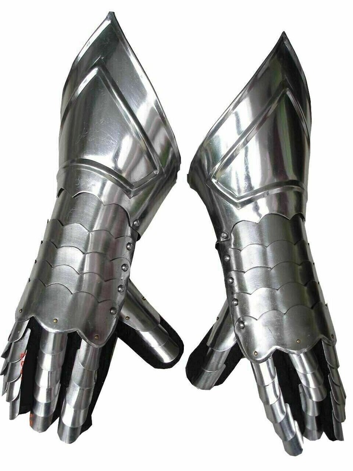 Medieval Gauntlets Medieval Gauntlet Role play warrior Halloween ...