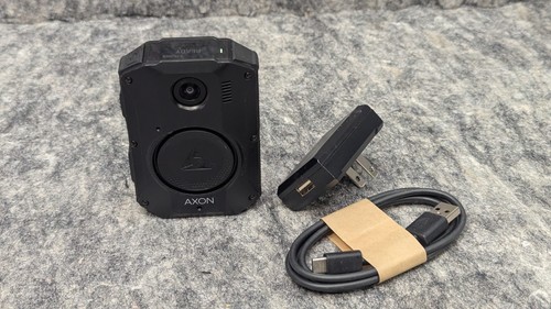 Axon Body 3 AX1023 Body Camera - Online - Powers & Records + Charger | eBay