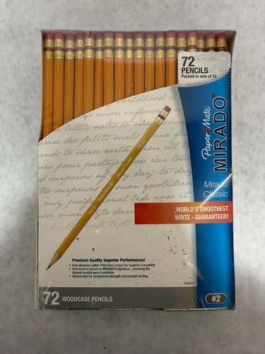 PaperMate 58886 Mirado Classic Woodcase #2 Pencils 72CT | eBay