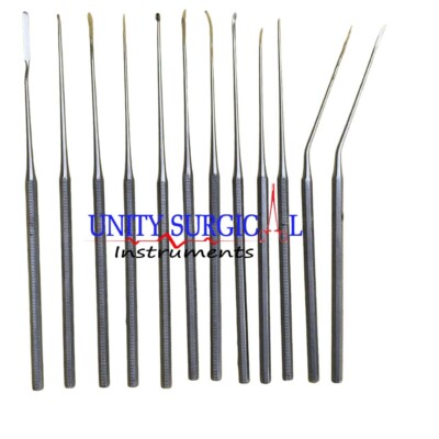 Shea Ear Operation Micro Repositor 12 Pcs Set Surgical ENT Instruments ...