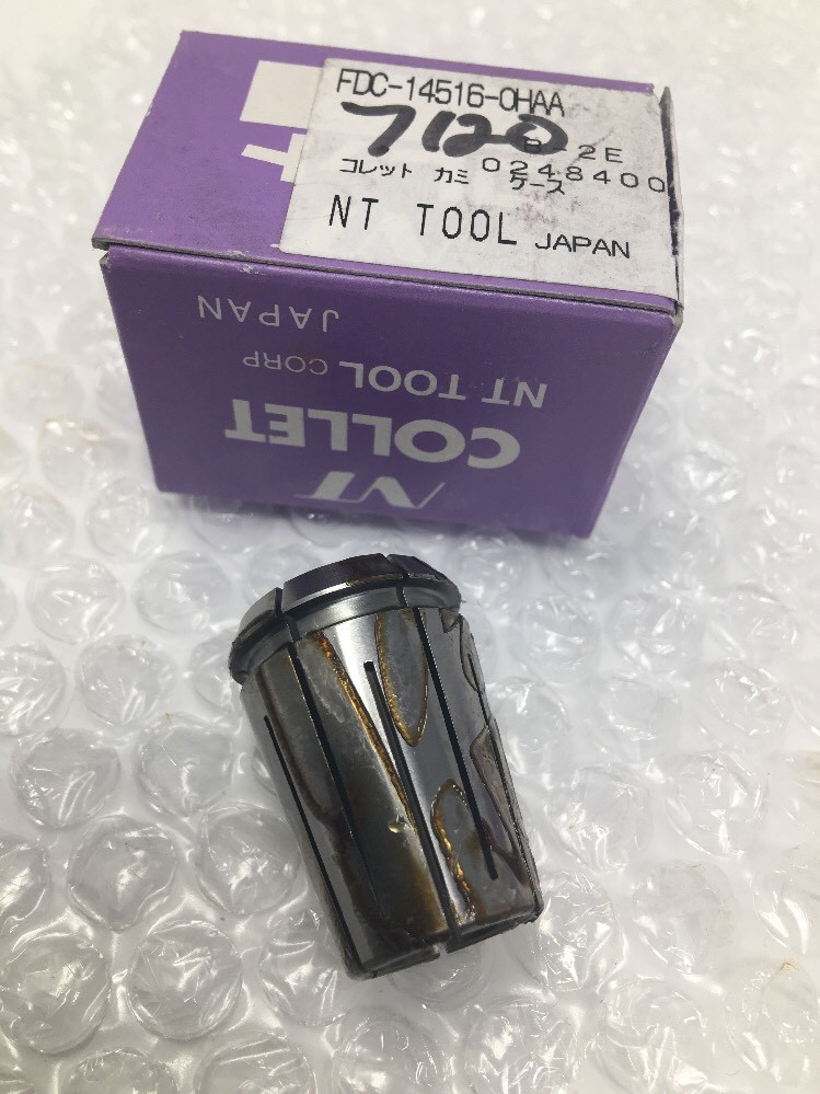 New NT Tool Collet, Model FDC OH AA, Part FDC-14516-OHAA, Size 14.5mm ...