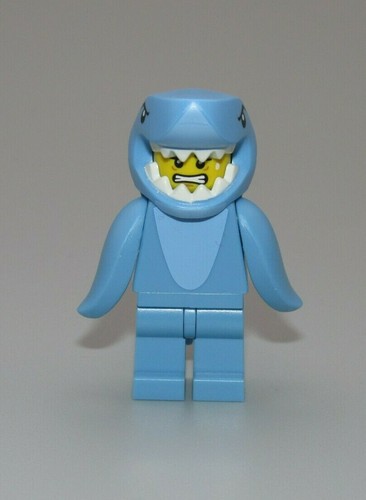 Lego Shark suit guy costume New out package CMF minifigure collectible ...