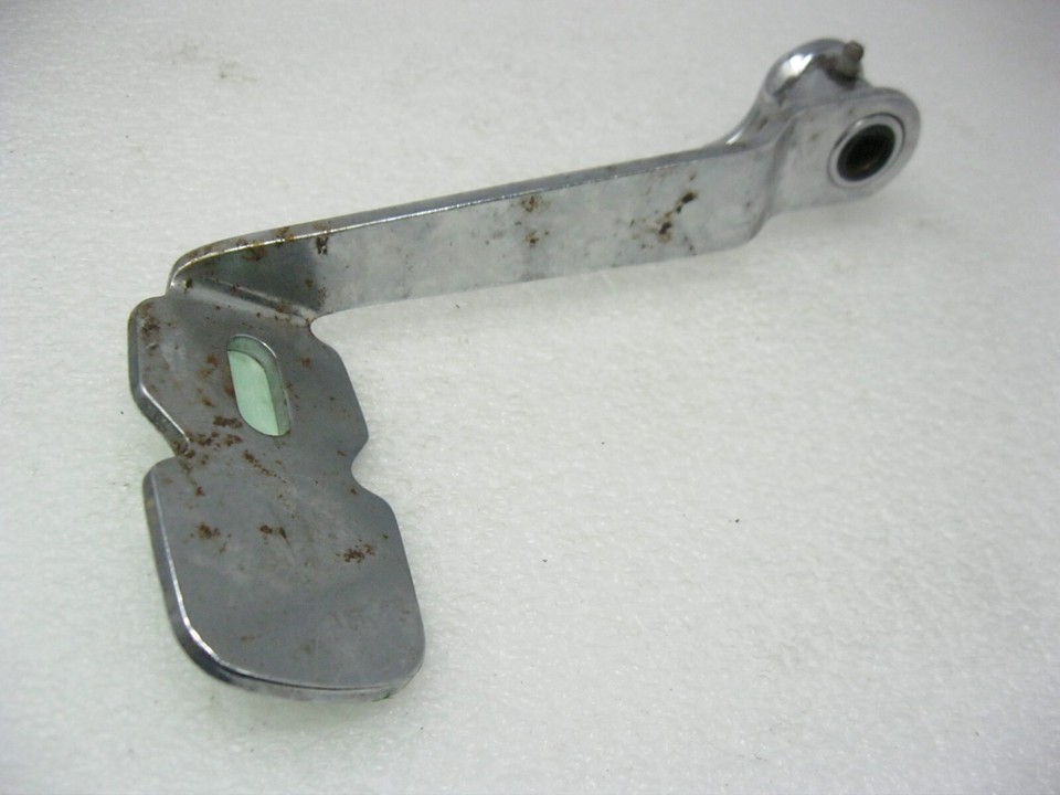 73-79 Harley Davidson Shovelhead FL FLH Rear Brake Pedal Chrome 42402 ...