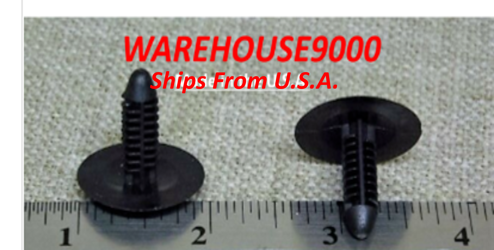 50 Trim Panel & Hood Insulation Retainer Auveco 15480 Ford:N802734S GM ...