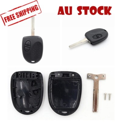 Holden Commodore 2 Button Car Remote Case Key Shell Fob Uncut VS VT VX ...