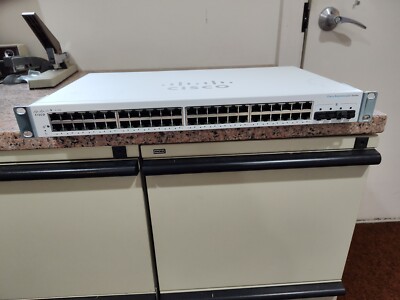 Cisco CBS220-48T-4G-NA 48 Port Rack Mountable Ethernet Switch ...