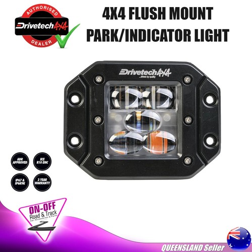Drivetech 4x4 DT-LEDFMFPI - 4X4 Flush Mount Park/Indicator light | eBay ...