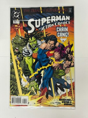 1995 DC Comics Superman in Action The Trail of Superman #718 | Combined ...