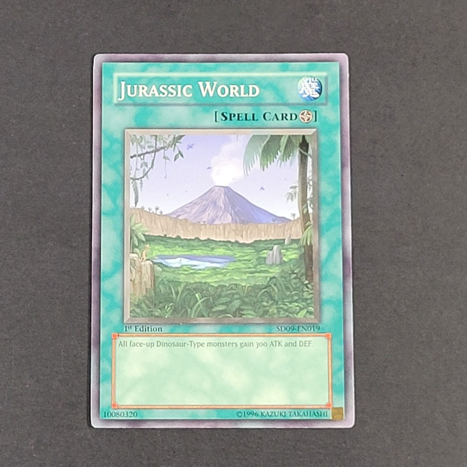 Yugioh TCG Card - 1x Jurassic World - SD09-EN019 - LP 1st Edition - Common 2006 | eBay UK
