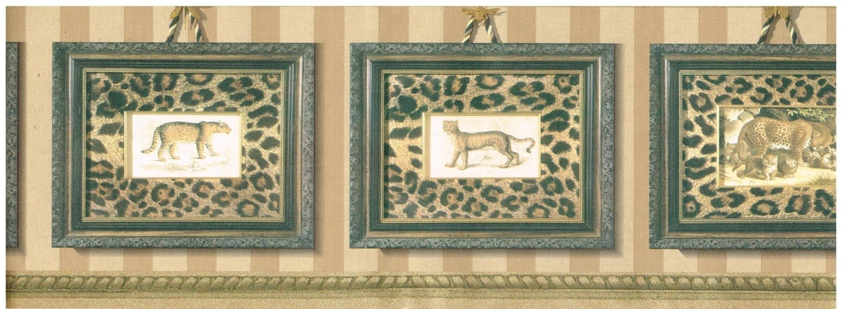 Animal Print Wall Border