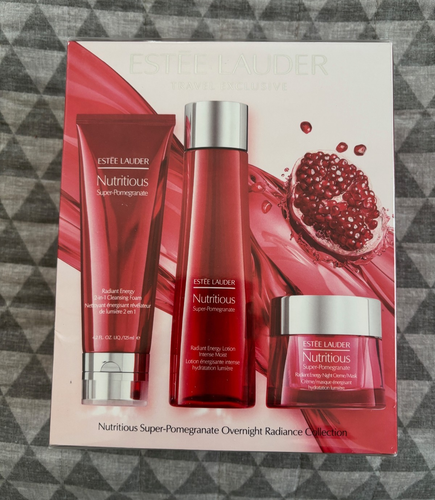ESTEE LAUDER NUTRITIOUS SUPER POMEGRANATE Recharge Your Radiance Gift ...