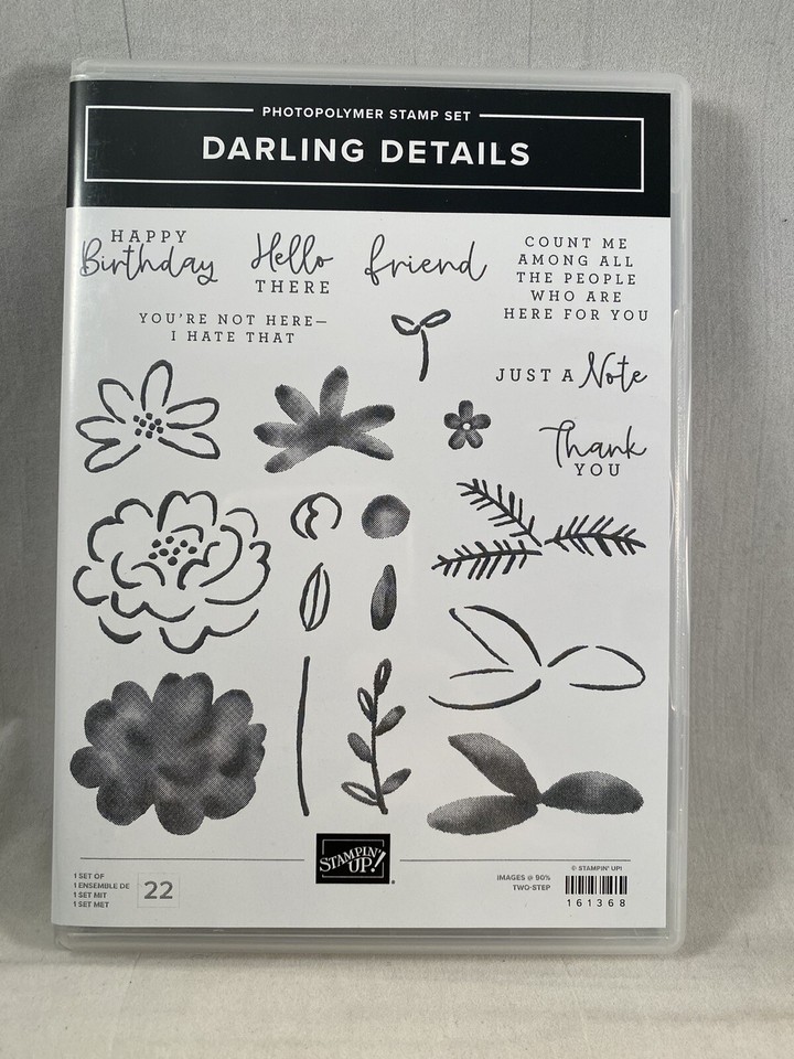 DARLING DETAILS Stamp Set DARLING DETAILS Dies Stampin Up Birthday ...