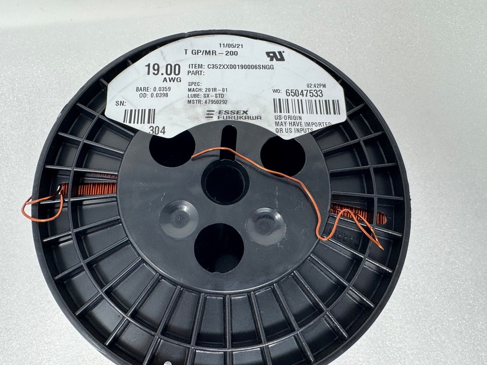 NEW ESSEX FURUKAWA Copper Magnet Winding Wire Enameled cable 19 AWG ...