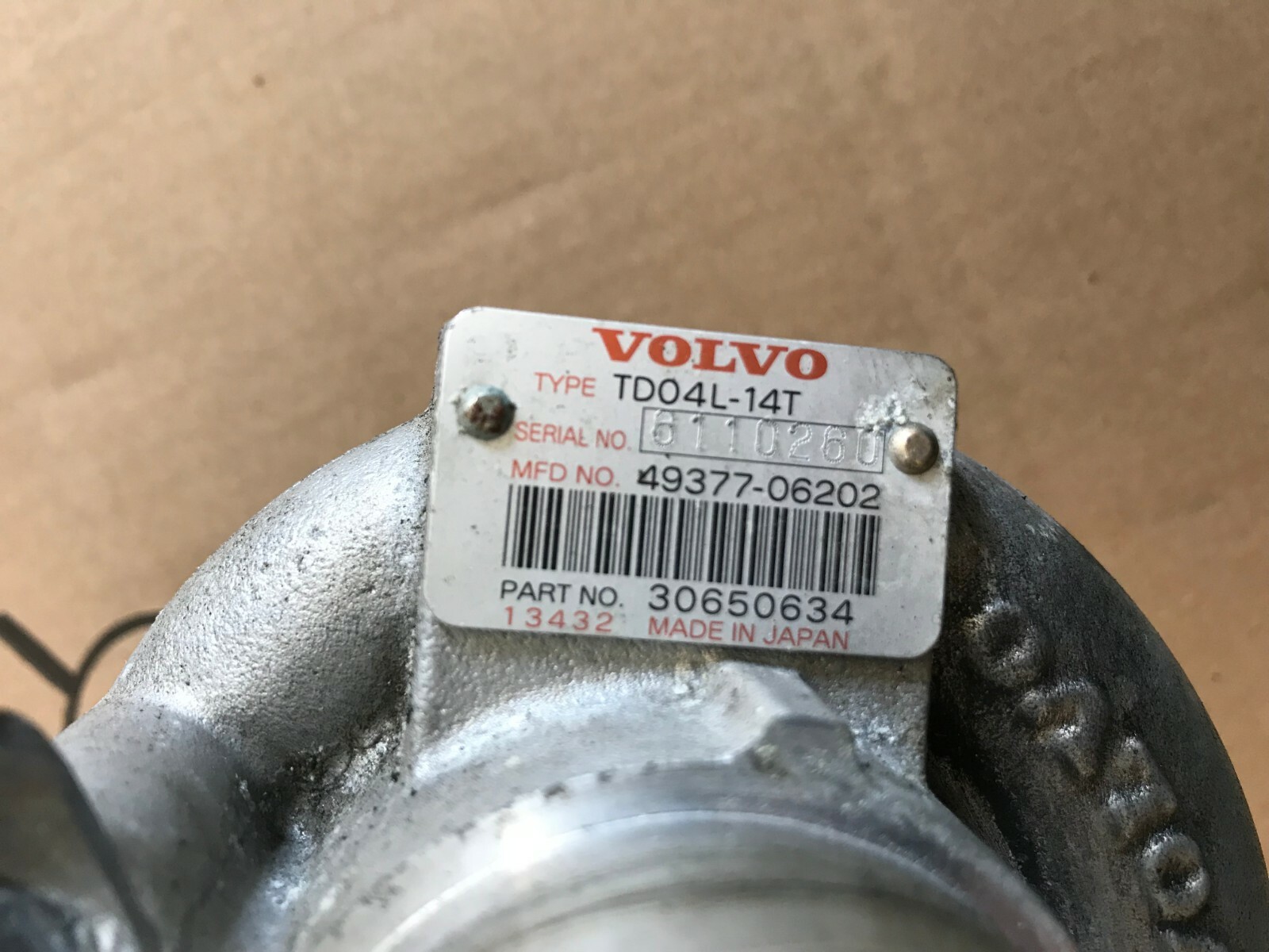 03-09 Volvo S60 V70 XC70 XC90 Turbocharger TD04L-14T | eBay