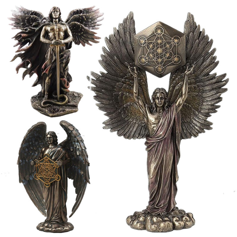 Archangel Metatron Angel of Life Guardian Angel Figurine Sculpture ...