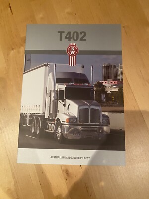 KENWORTH T402 4 PAGE SALES BROCHURE | eBay