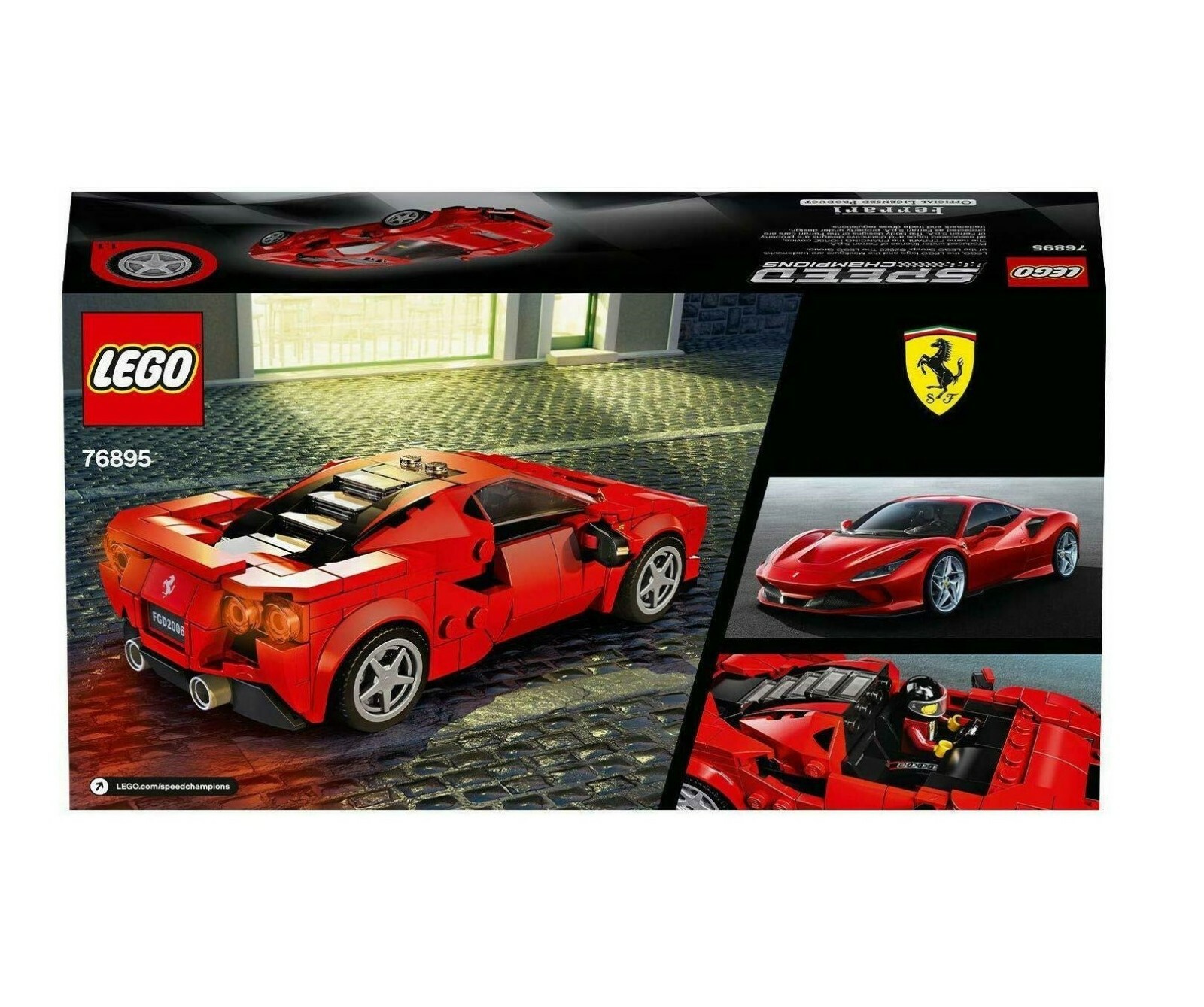LEGO® Speed Champions 76895 - Ferrari F8 Tributo - Rennwagenspielzeug ...