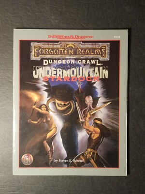 DUNGEONS AND DRAGONS FORGOTTEN REALMS UNDERMOUNTAIN STARDOCK D20 RPG ...