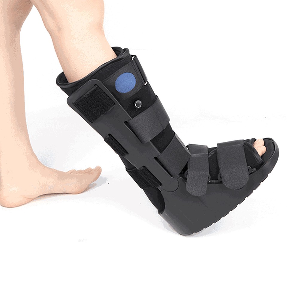 Long Walking Boot Ultralight Broken Foot Orthopaedic Boot For Sprained ...