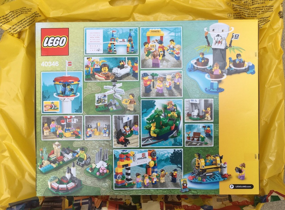 Lego 40346 LEGOLAND PARK Exclusive 1336 pcs IN-HAND BRAND NEW FACTORY ...