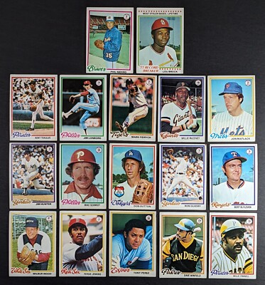 1978 Topps Baseball Star Lot 17 Cards | eBay