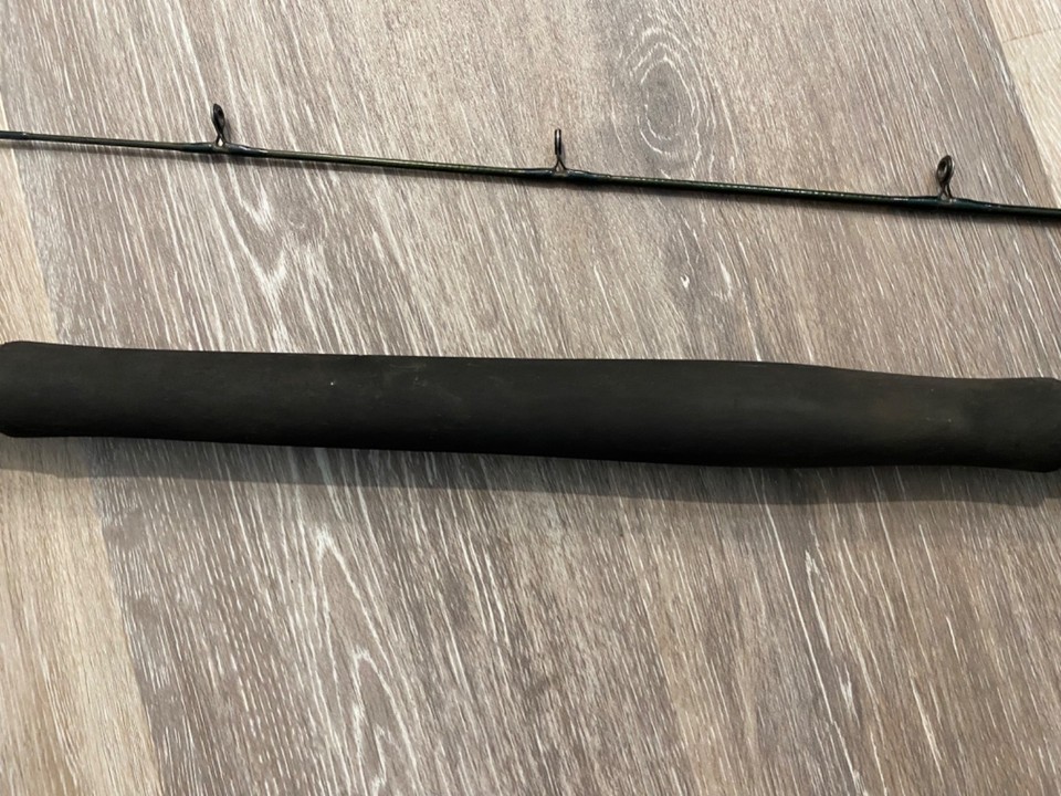 Vintage Kunnan Competitor Mod. 6690H 9' 2 Pc. Heavy Action Baitcasting ...